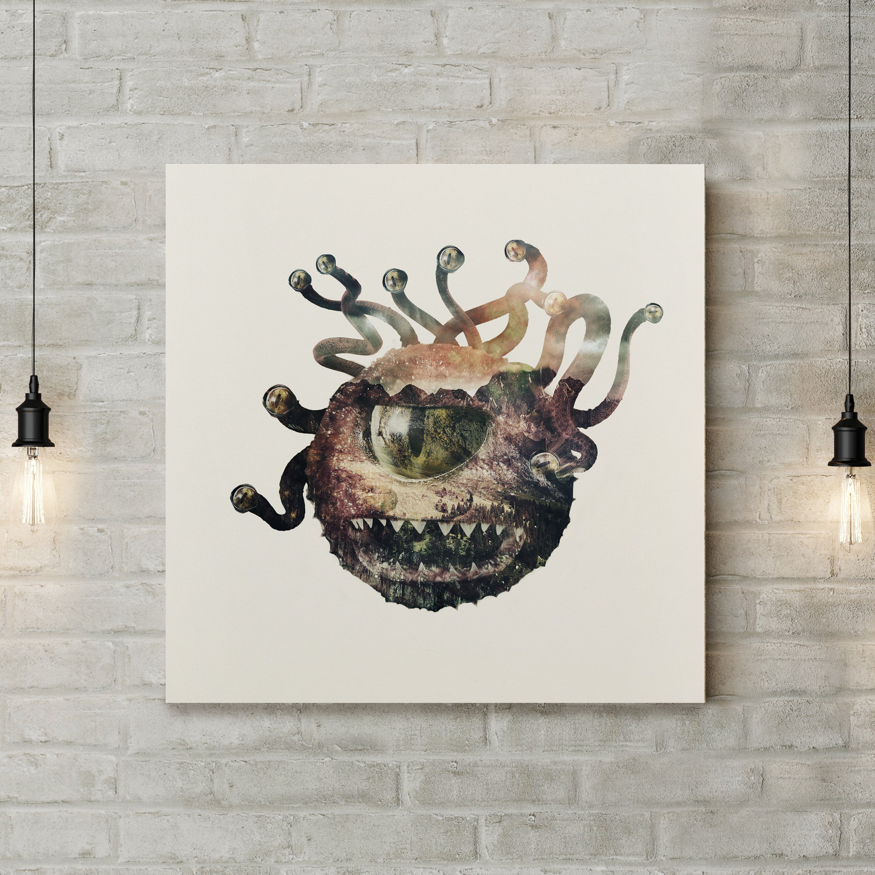 Beholder Double Exposure D&D Canvas Artwork – Gallery 94